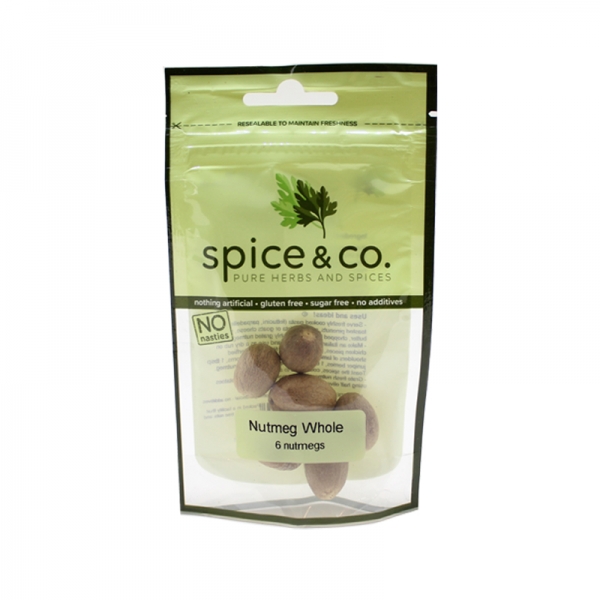 Spice & Co Nutmeg Whole 6 Pack | Adelaide's Finest Supermarkets