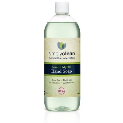 Simply Clean Lemon Myrtle Liquid Hand Soap Refill 1lt | Adelaide's ...