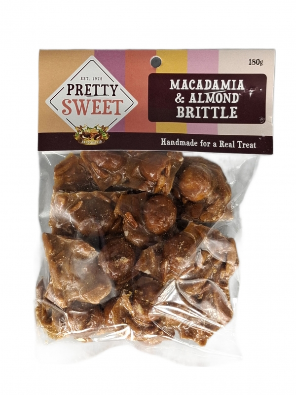 Pretty Sweet Macadamia & Almond Brittle 180g | Adelaide's Finest ...
