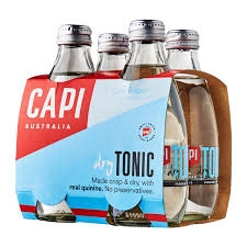 Capi Dry Tonic Water 4 x 250ml | Adelaide's Finest Supermarkets