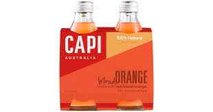 Capi Blood Orange 4 x 250ml | Adelaide's Finest Supermarkets