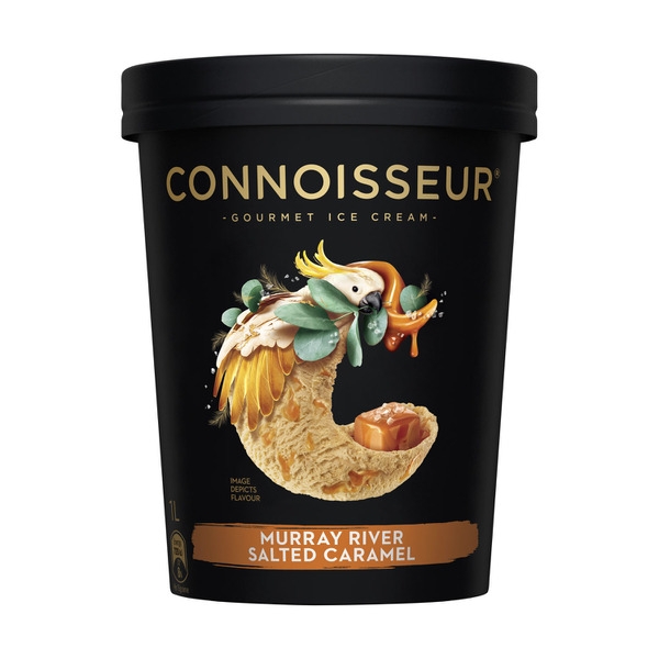 Connoisseur Ice Cream Salted Caramel 1lt | Adelaide's Finest Supermarkets