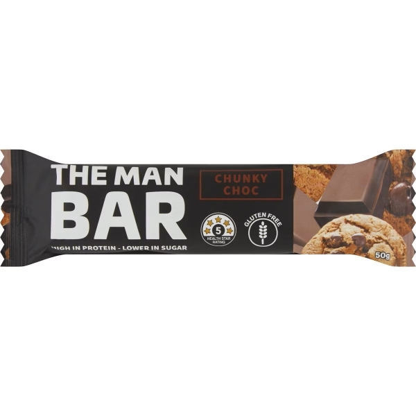 The Man Bar Chunky Choc 50g | Adelaide's Finest Supermarkets