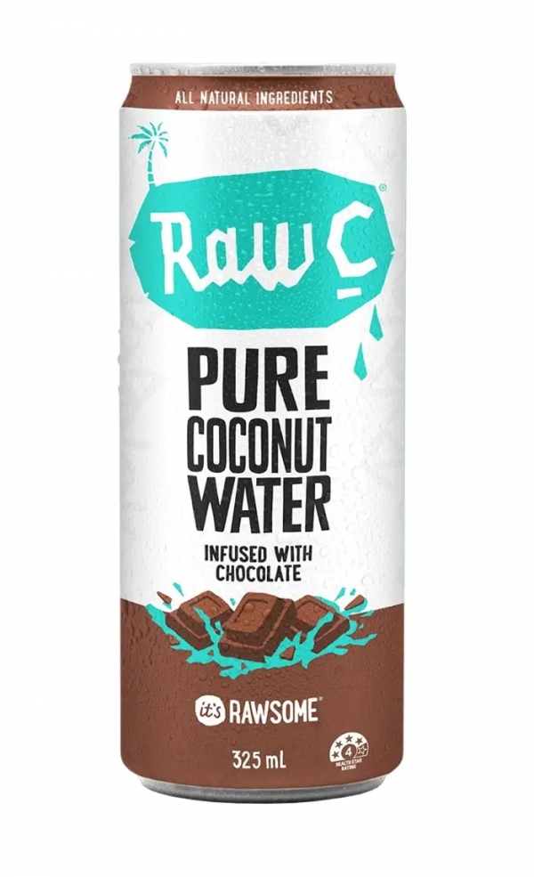 Raw C Coconut Water Chocolate 325ml | Adelaide's Finest Supermarkets