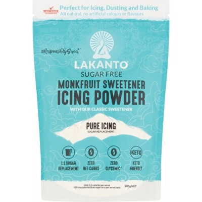 Lakanto Icing Powder Monkfruit Sweetener 200g | Adelaide's Finest ...