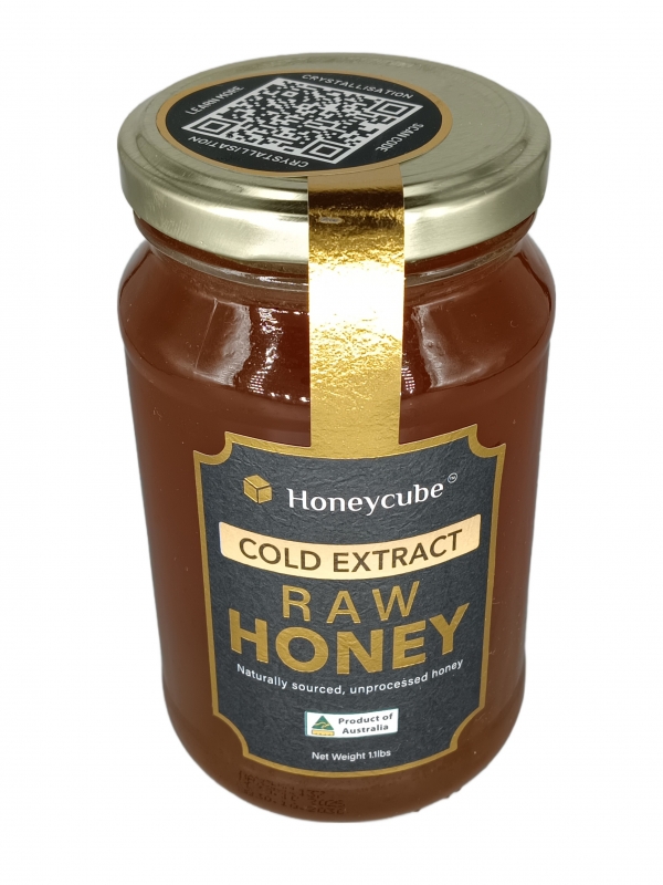 Honeycube Cold Extract Raw Honey 500g | Adelaide's Finest Supermarkets