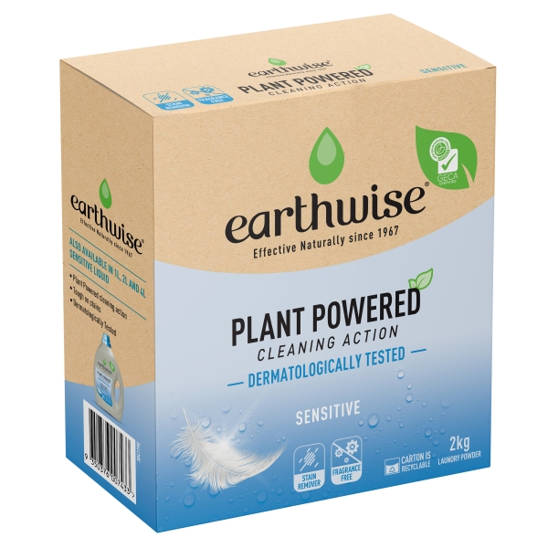 Earthwise Laundry Powder Sensitive 2kg | Adelaide's Finest Supermarkets