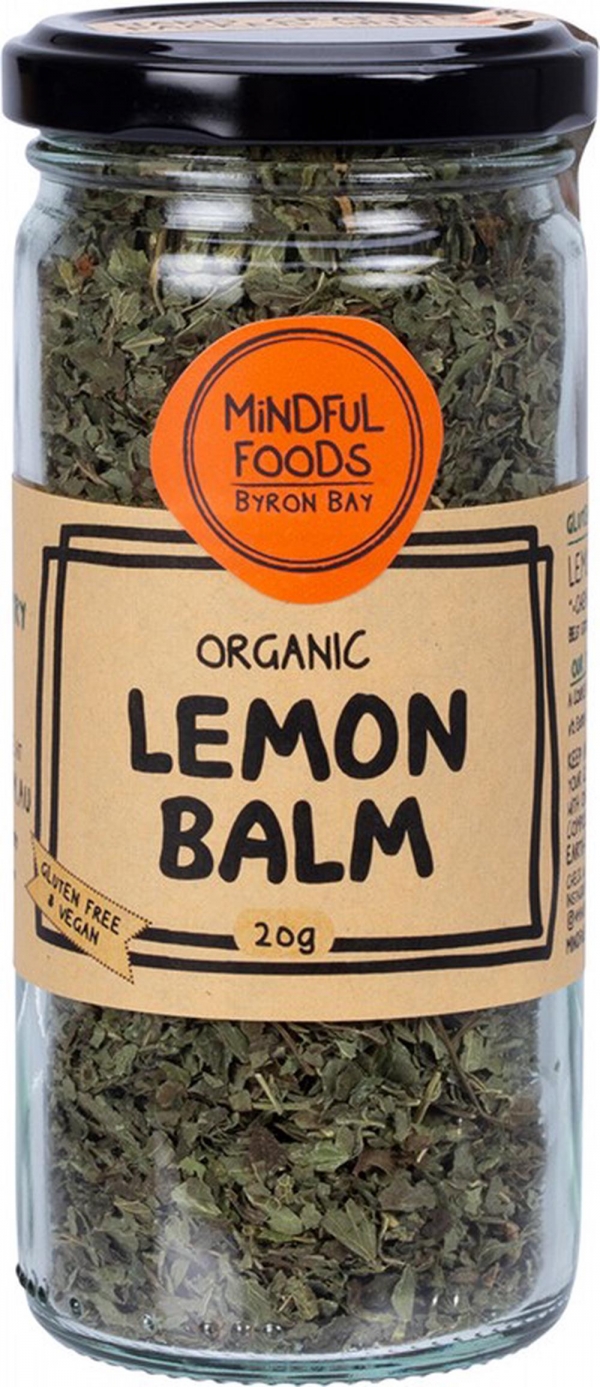 Mindful Foods Organic Lemon Balm Small 20g | Adelaide's Finest Supermarkets