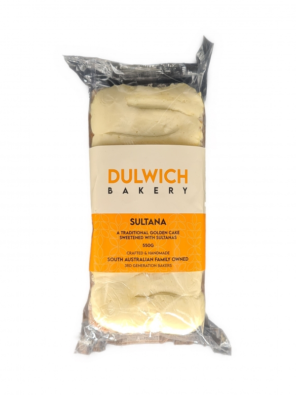 Dulwich Bakery Sultana Cake 550g | Adelaide's Finest Supermarkets