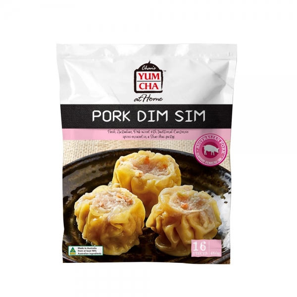 Chan's Yum Cha Dim Sim Pork 16 Pack 480g | Adelaide's Finest Supermarkets
