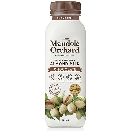 Mandole Orchard Almond Milk Chocolate 325ml | Adelaide's Finest ...