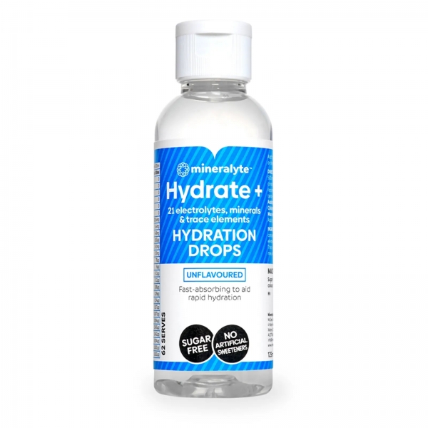 Mineralyte Hydrate + Hydration Drops 125ml | Adelaide's Finest Supermarkets