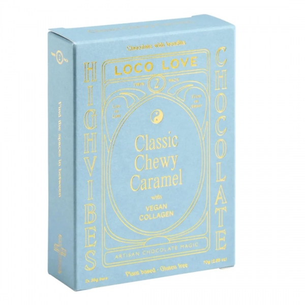 Loco Love Chocolate Twin Pack Classic Chewy Caramel 70g | Adelaide's ...