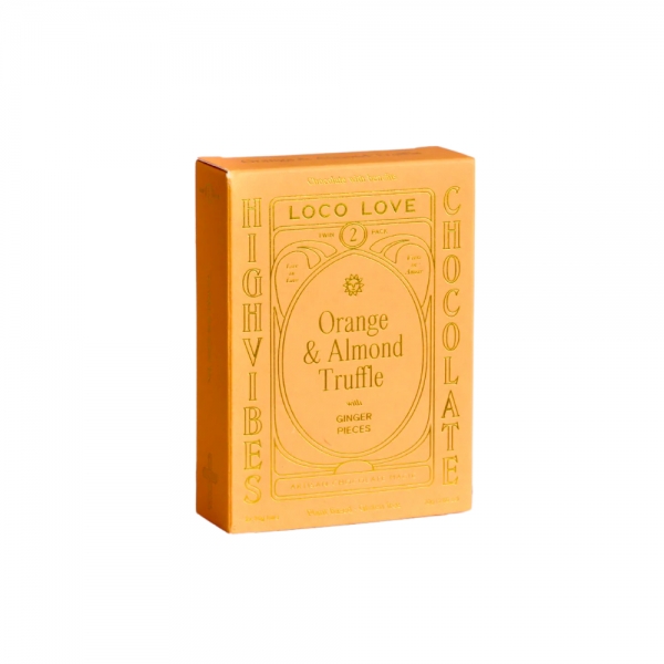 Loco Love Chocolate Twin Pack Orange & Almond 70g | Adelaide's Finest ...