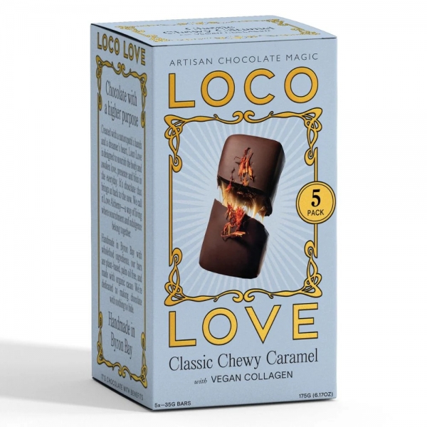 Loco Love Chocolate Classic Chewy Caramel 5 Pack 175g | Adelaide's ...