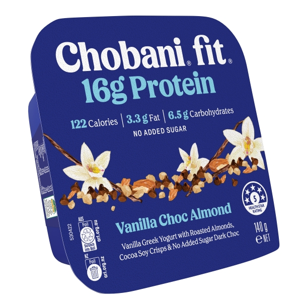 Chobani Fit High Protein Flip Vanilla Choc Almond 140g | Adelaide's ...