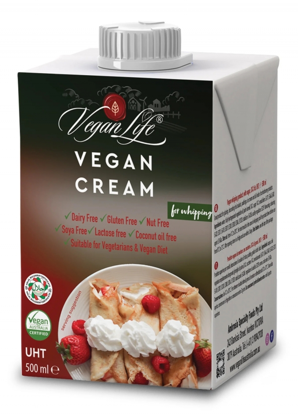 Vegan Life Whipping Cream UHT 500ml | Adelaide's Finest Supermarkets