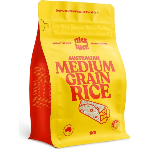Nice Rice Medium Grain White Rice 1kg | Adelaide's Finest Supermarkets