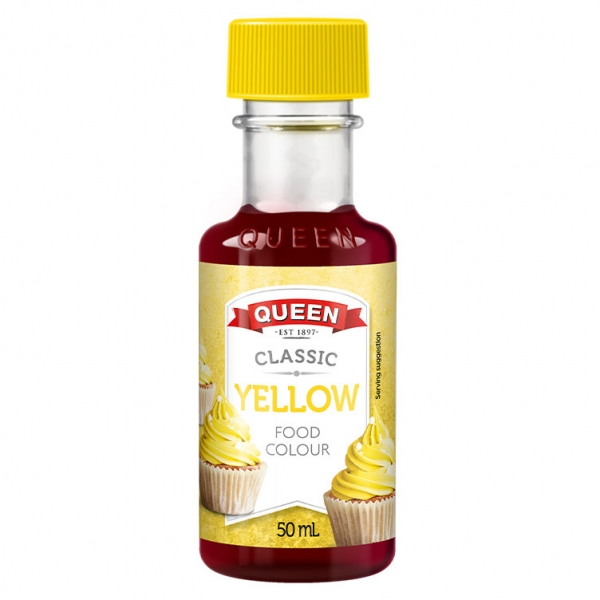 Queen Food Colouring Yellow 50ml | Adelaide's Finest Supermarkets