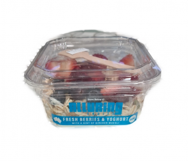 Alluring Fruits Fresh Berries & Yoghurt 300g | Adelaide's Finest ...