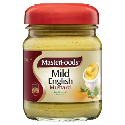 MasterFoods Mild English Mustard 175g | Adelaide's Finest Supermarkets