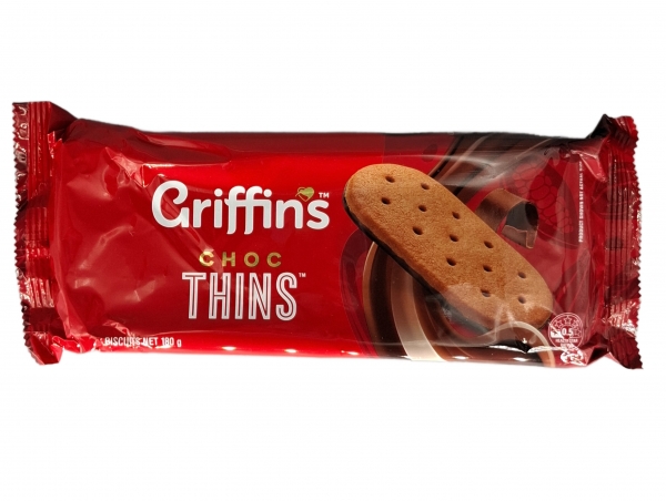 Griffins Choc Thins 180g | Adelaide's Finest Supermarkets