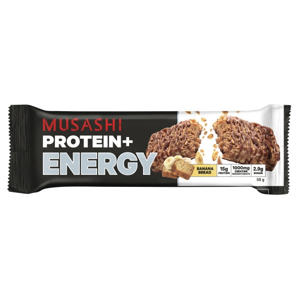 Mushashi Protein + Energy Bar Banana Bread 58g | Adelaide's Finest ...