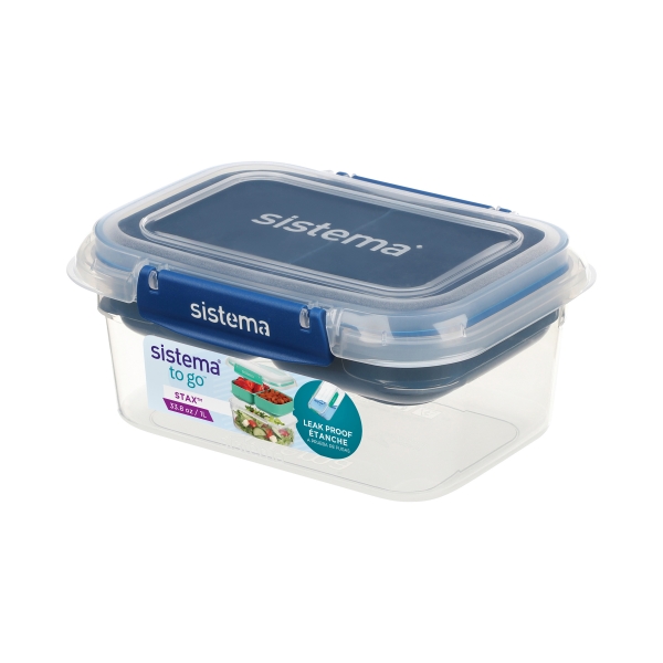 Sistema To Go Stax Rectangle Food Container 1Lt | Adelaide's Finest ...