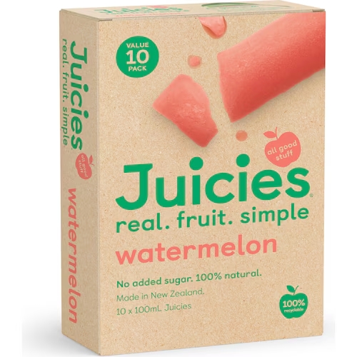 Juicies Frozen Fruit Sticks Watermelon 10 Pack 100ml | Adelaide's ...