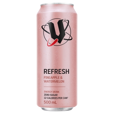 V Energy Drink Refresh Pineapple & Watermelon 500ml | Adelaide's Finest ...