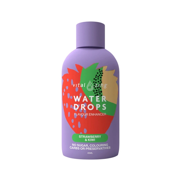 Vital Zing Water Drops Strawberry & Kiwi 45ml | Adelaide's Finest ...