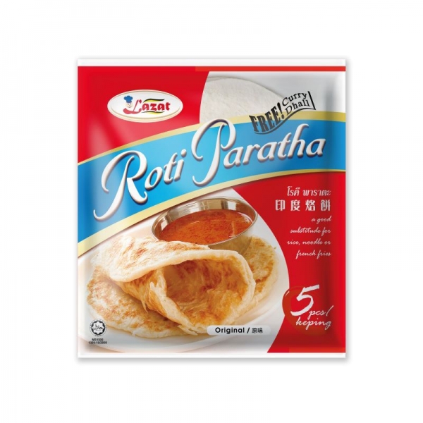 Lazat Frozen Roti Prata Original 5 Pack 400g | Adelaide's Finest ...